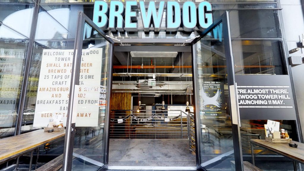 Virtual Tour Of The Week - BrewDog Tower Hill - Venue View Virtual Tour ...